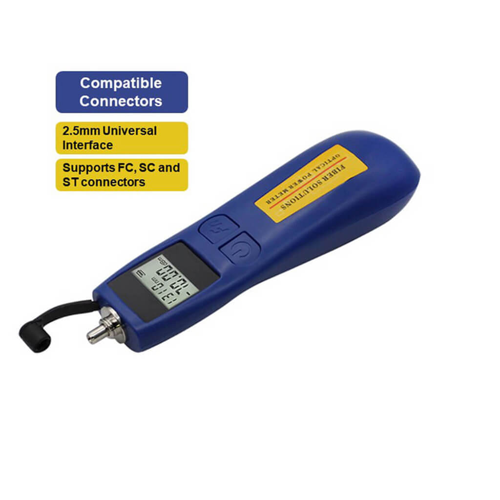 Optical Power Meter -70~+10dBm / Fiber light meter – QIIRUN